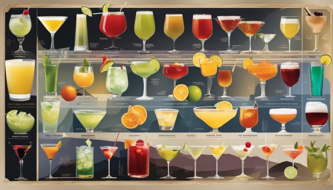 Entendiendo la Clasificacion internacional de los cocteles